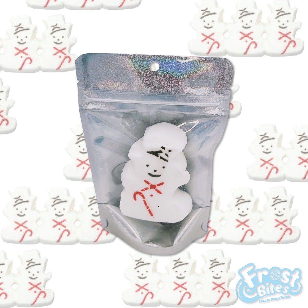 Freeze Dried Mallow Friends - Snowman *made With Peeps Marshmallow ...