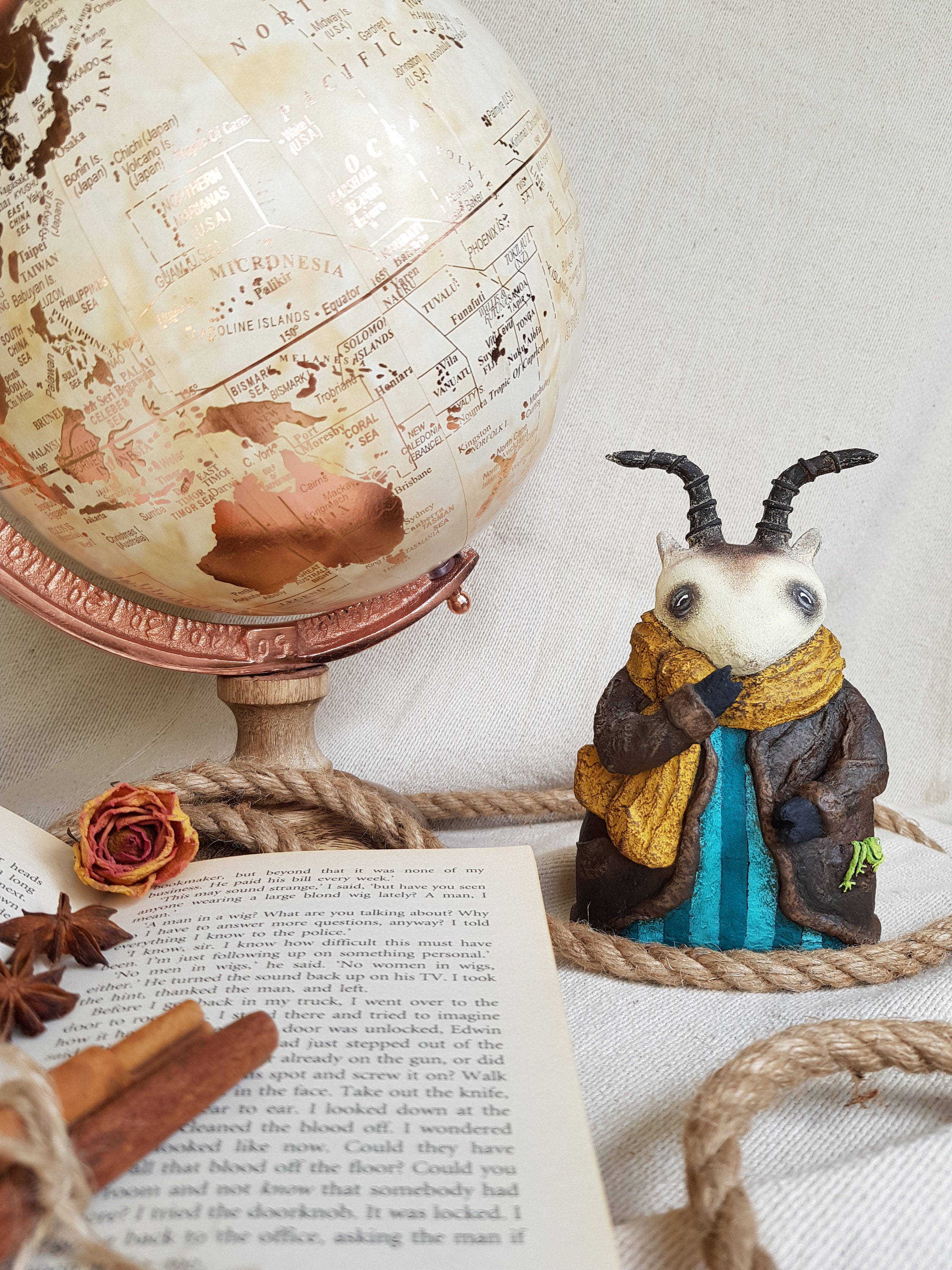 Unique Ram Sheep With a Cute Frog in Her Pocket Perfect Gift for Living ...