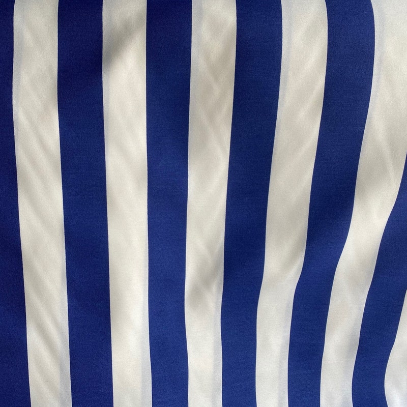 Blue White Fabric - Etsy