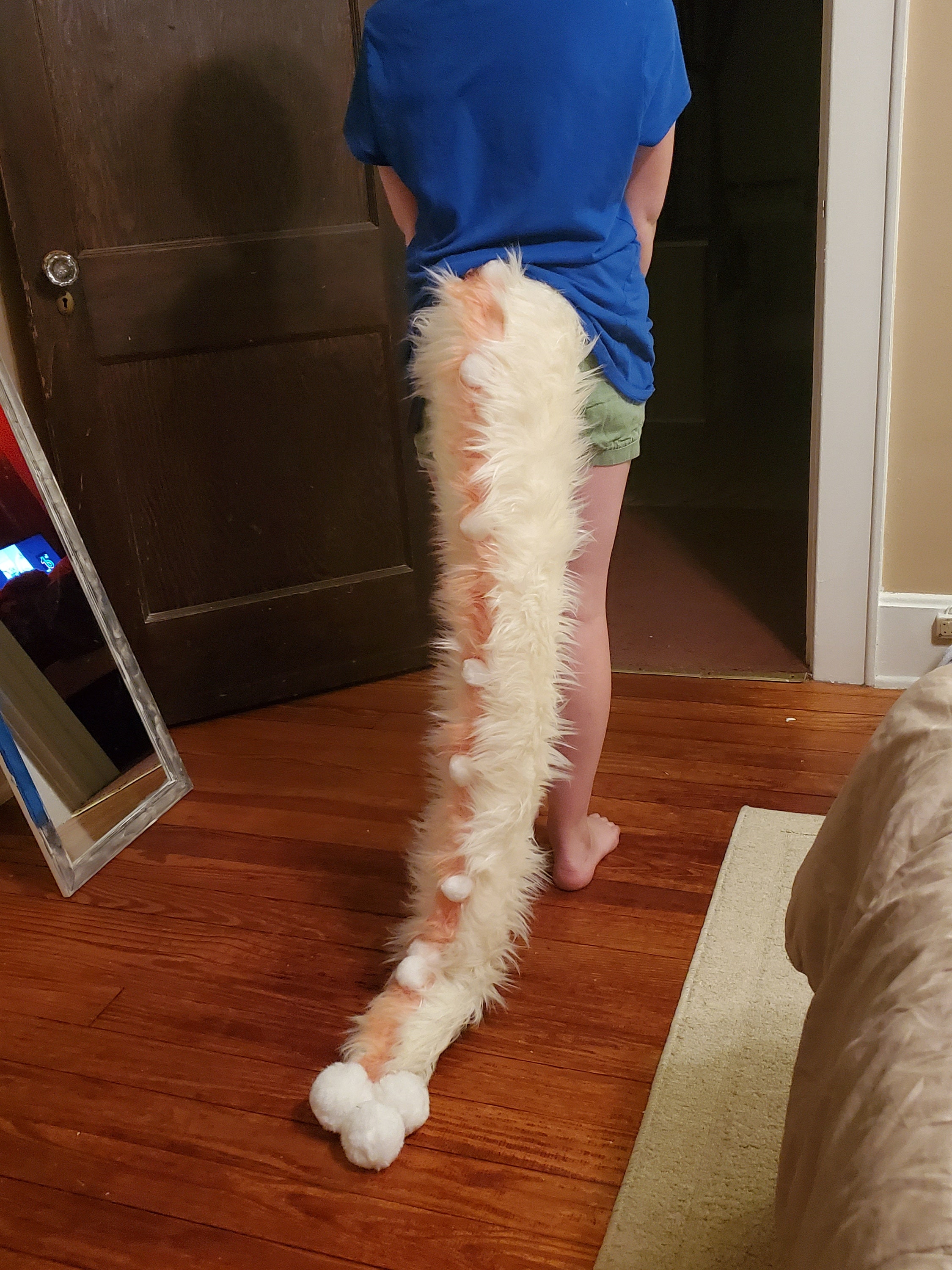 Pink Fluffy Tail - Etsy