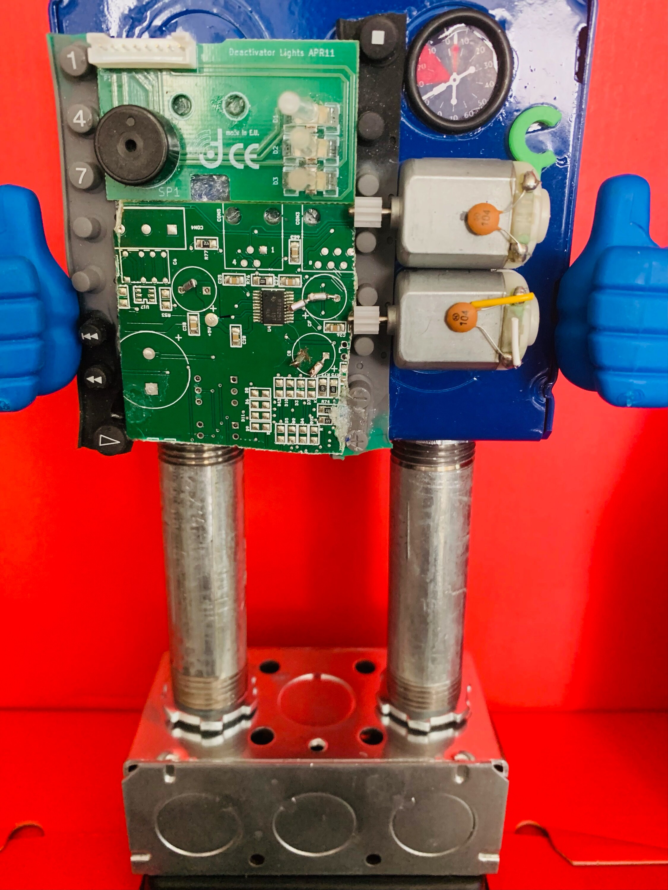 Sentry Bot Assemblage Art Robot Made From Found Objects - Etsy