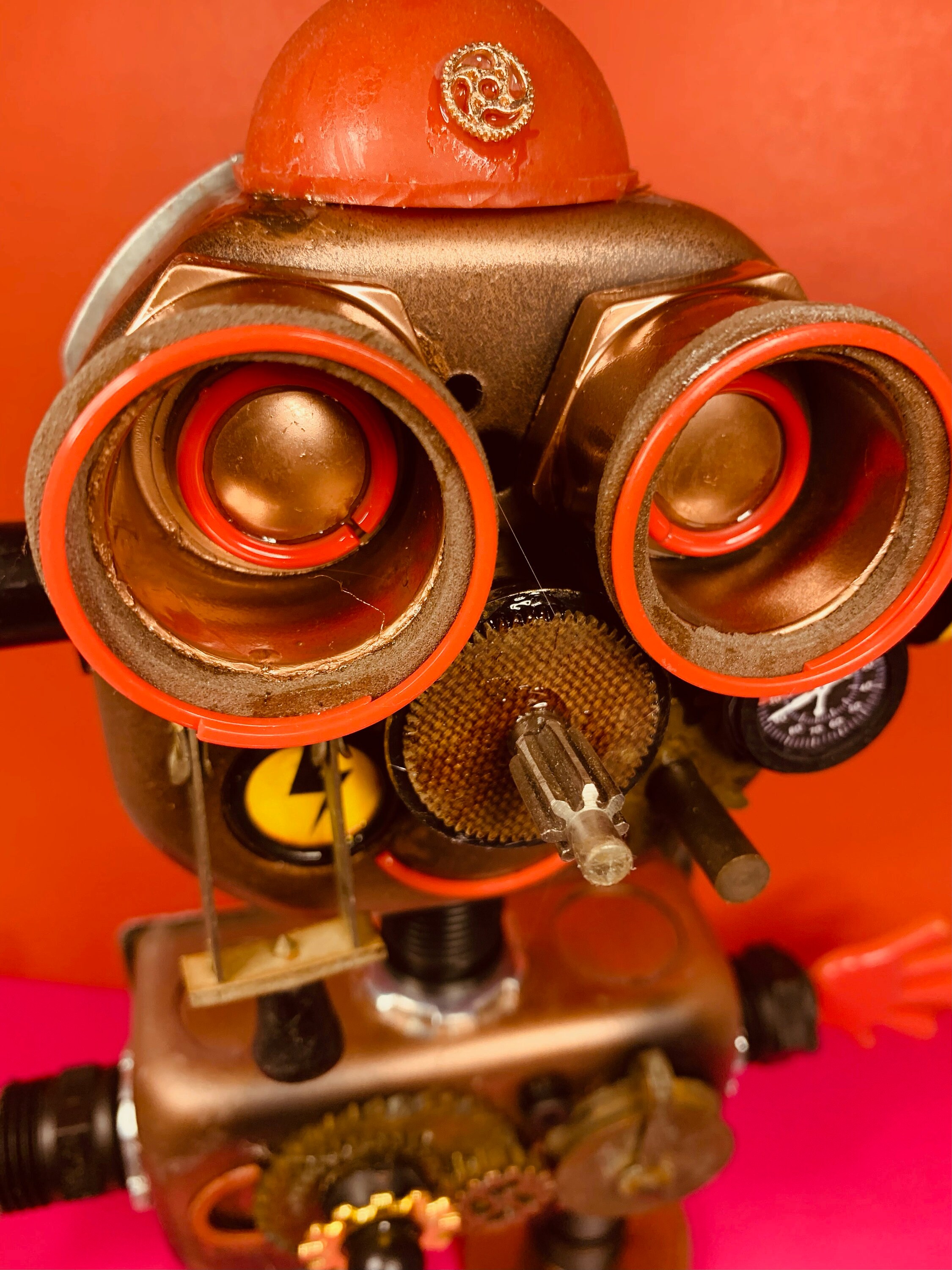 Teatro Assemblage Art Robot Made From Found Objects. - Etsy