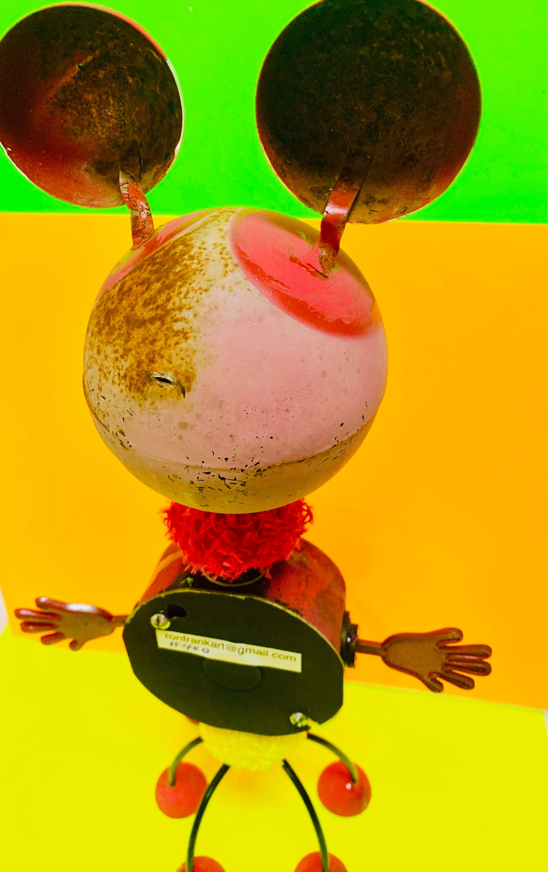 Vicky T Assemblage Art Robot Made From Found Objects - Etsy