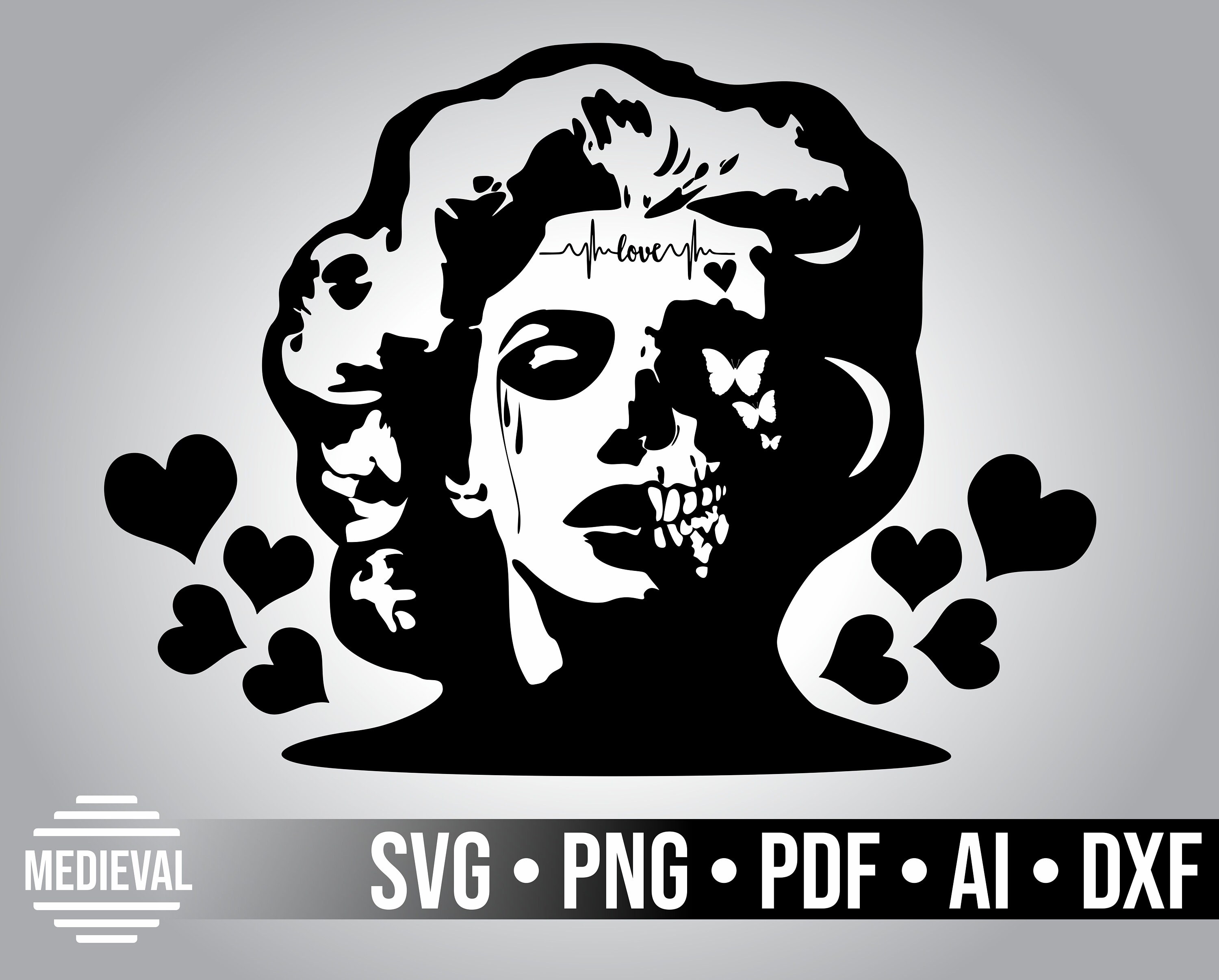 Marilyn Monroe SVG Cut Files