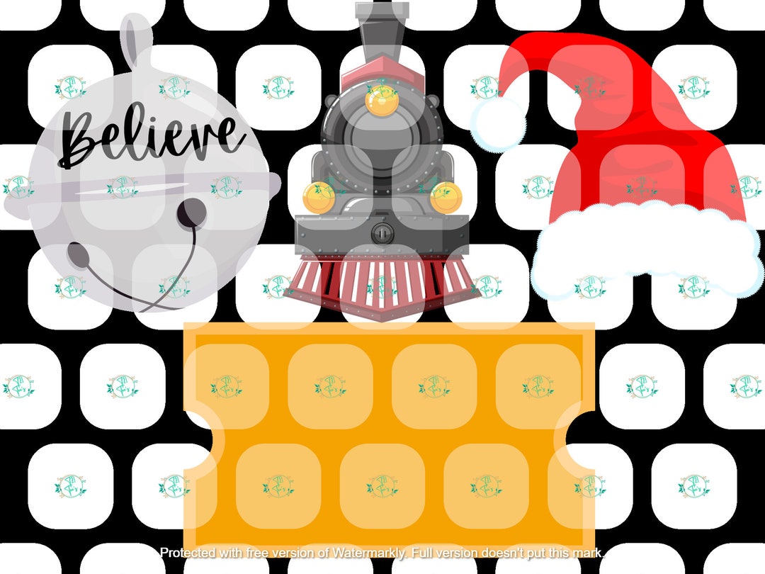 POLAR EXPRESS BUNDLE Polar Express Png Christmas Train Png - Etsy UK