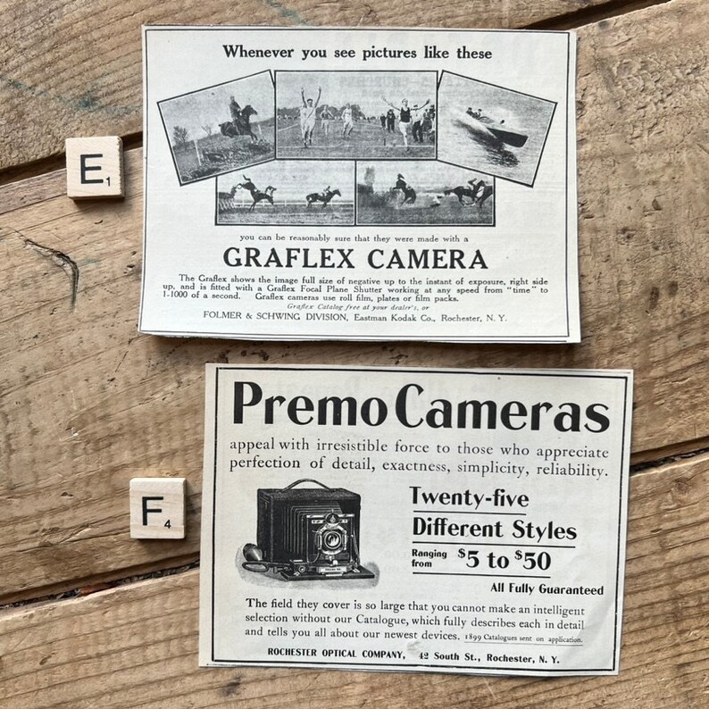 Advertisements, Turn-of-the-century Cameras (1890s-1910s) | Kodak ...