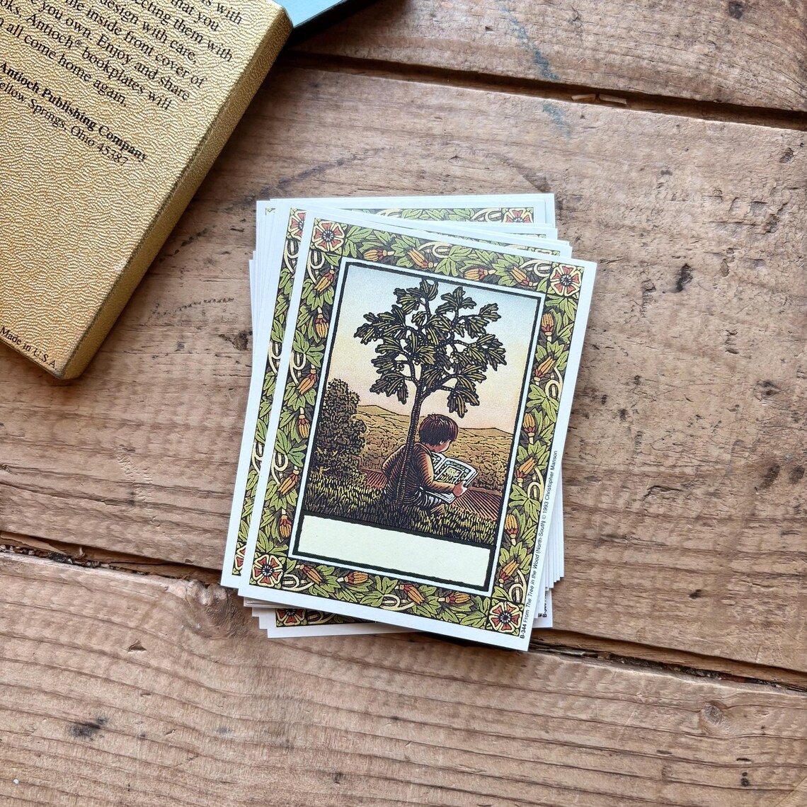 Tree in the Wood Bookplates (1993) | 30 Plates & Box | Christopher ...