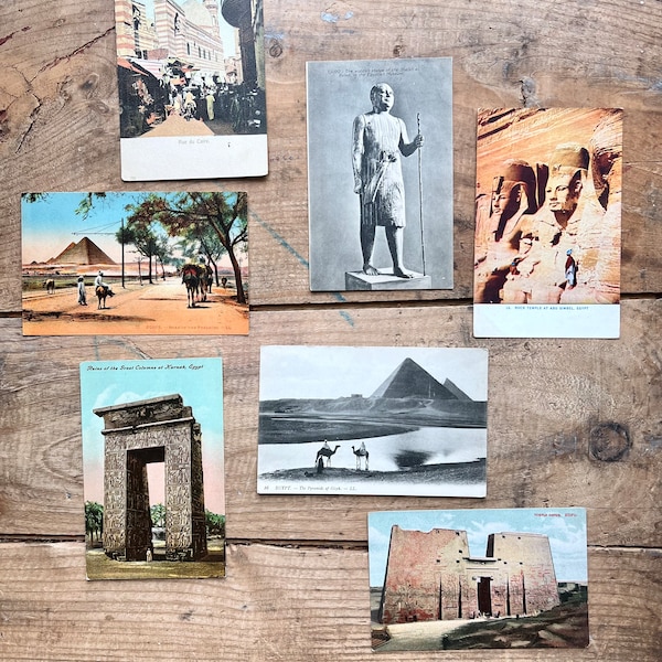 Egyptian Postcards - Etsy