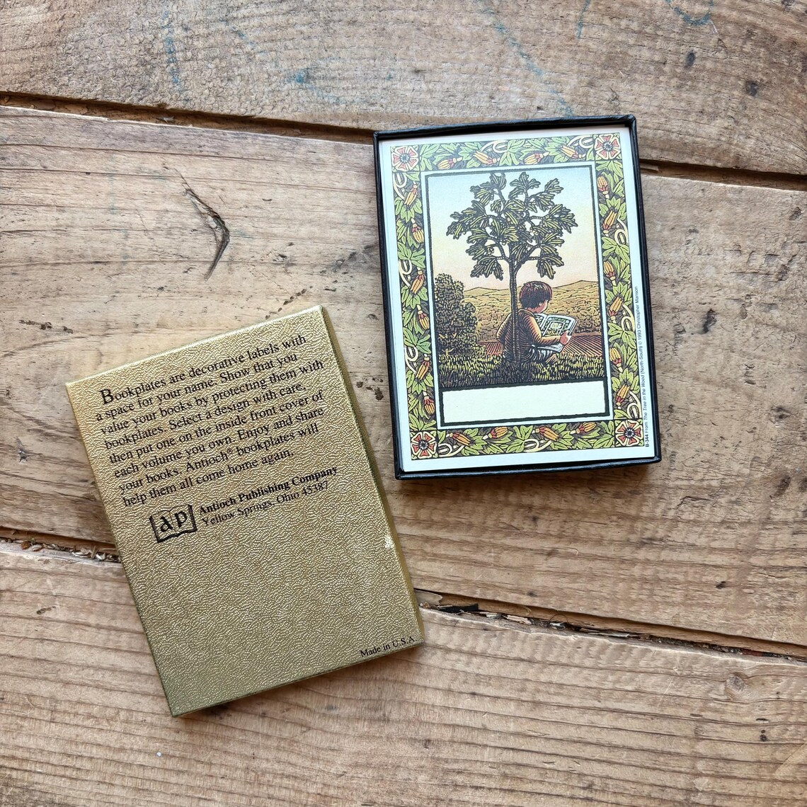 Tree in the Wood Bookplates (1993) | 30 Plates & Box | Christopher ...