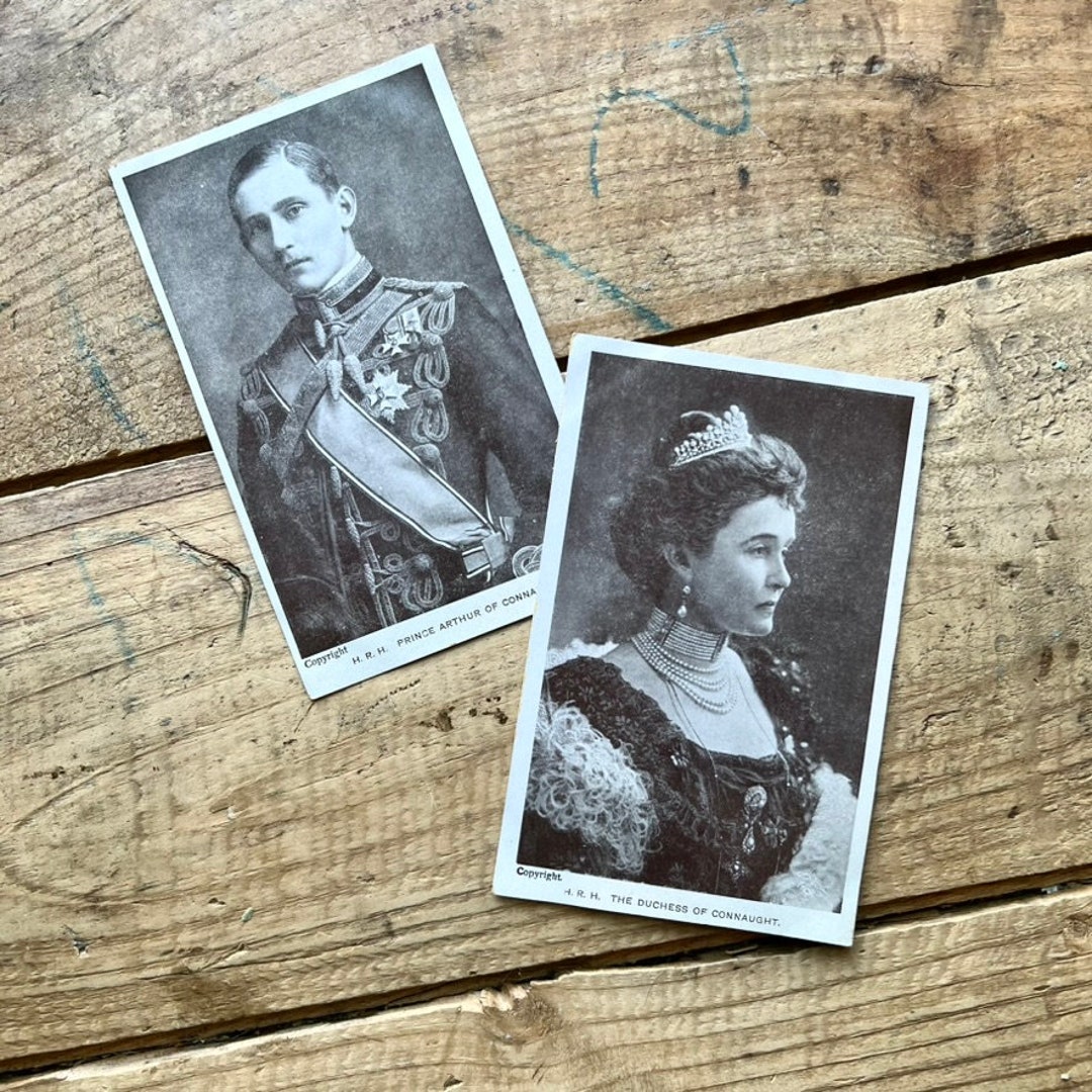 Postcard Set, Prince & Duchess of Connaught (1910s) | Lot of Two ...