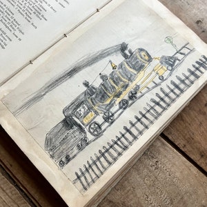 Scrapbook & Directory, Bellows Falls (1899) | Vintage Drawings ...