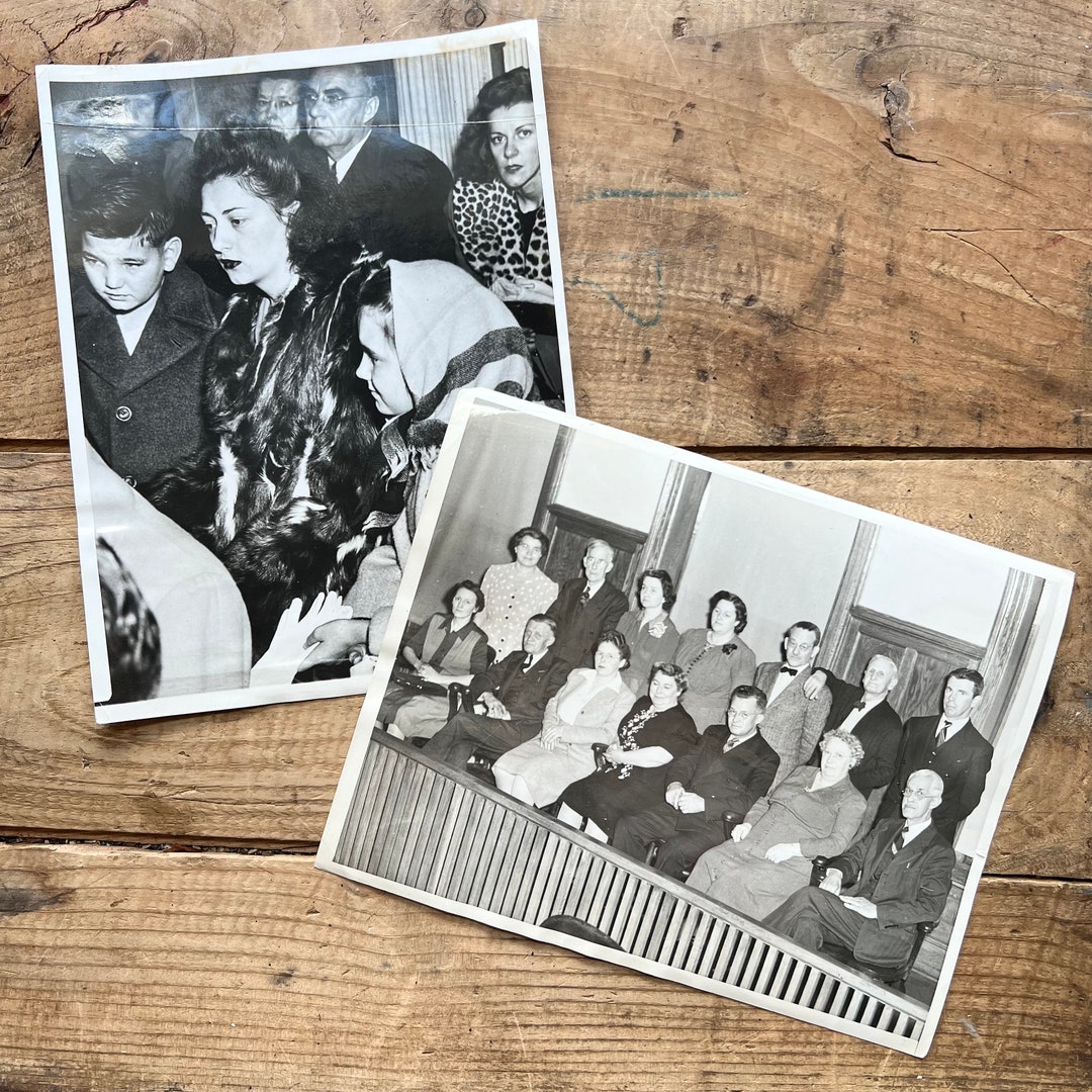 True Crime Press Photos (1940s) | 8 X 10 | Chicago, New York Murder ...