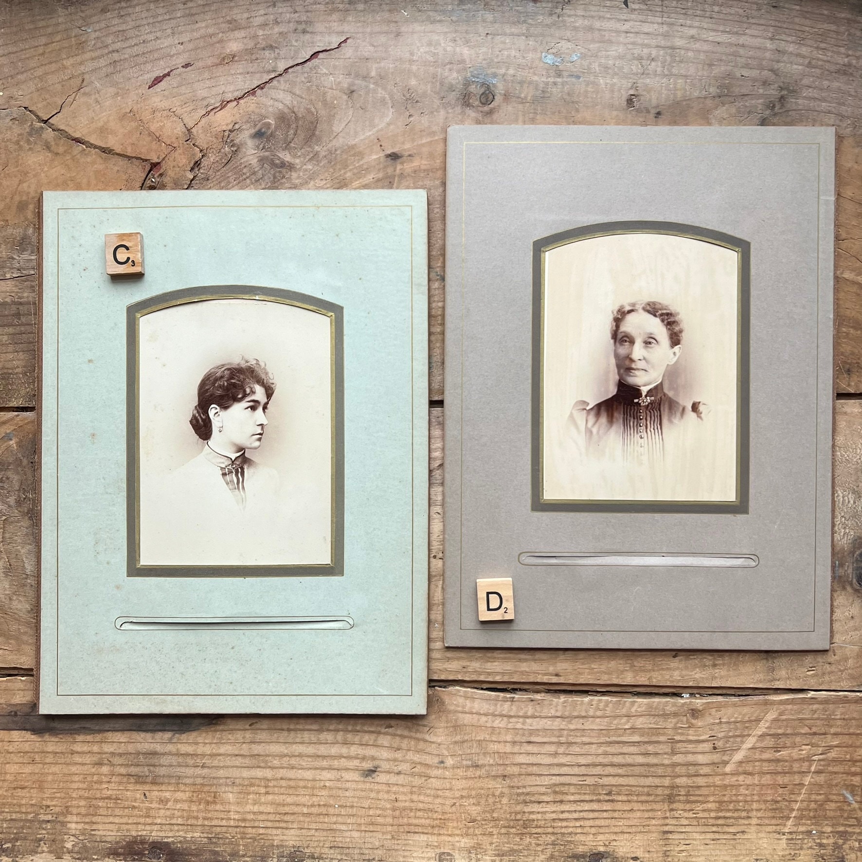 Victorian Album Pages With Photographs (c. 1900) | Antique Photos ...