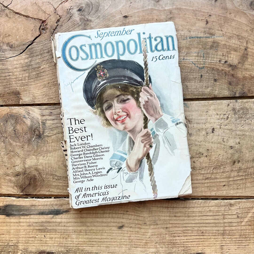 Cosmopolitan Magazine (sept 1913) | Vintage Fashion, Decor, Art ...