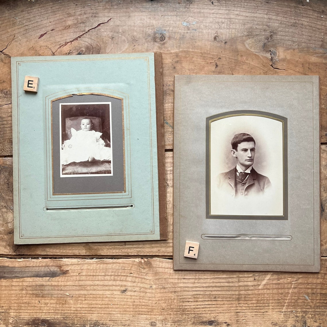 Victorian Album Pages With Photographs (c. 1900) | Antique Photos ...