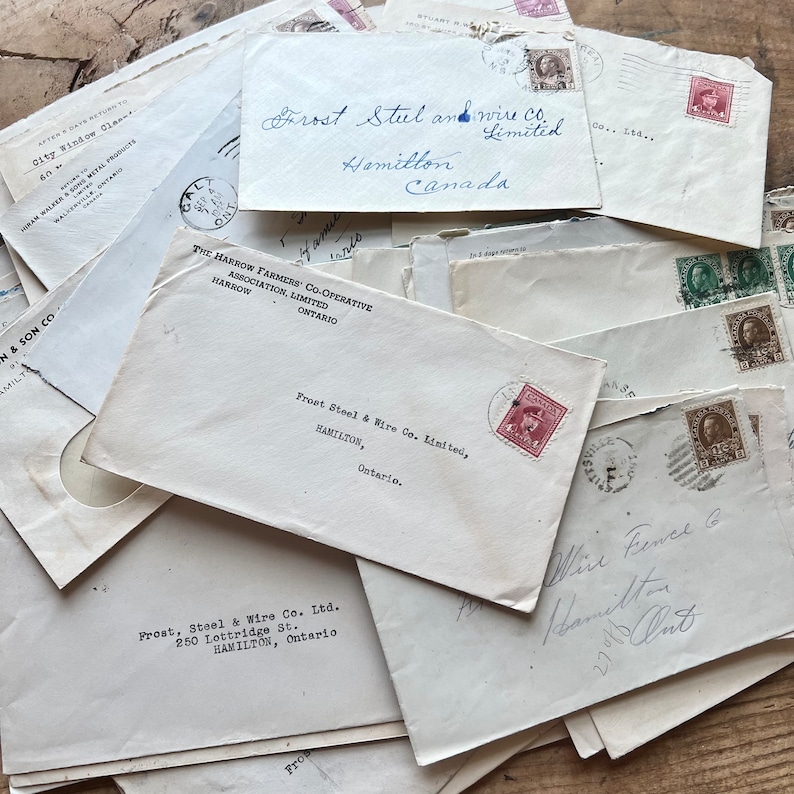 Envelopes Bundles 1910s-1940s Ten or Twenty Pieces Vintage Ephemera ...