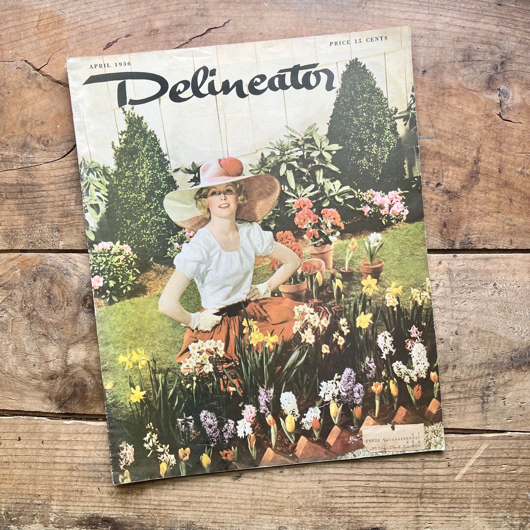 Delineator Magazine april 1936 Vintage Fashion, Decor, Art, Sewing ...