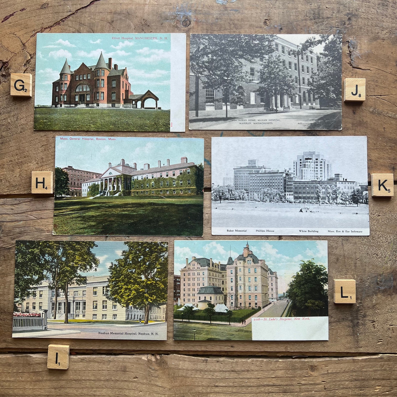 Antique Postcards, Hospitals and Clinics | Early 1900s - 1920s ...