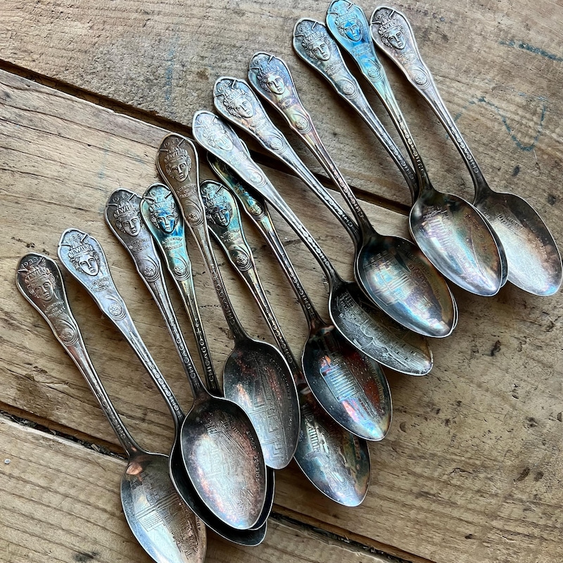 Chicago Antique Spoon - Etsy