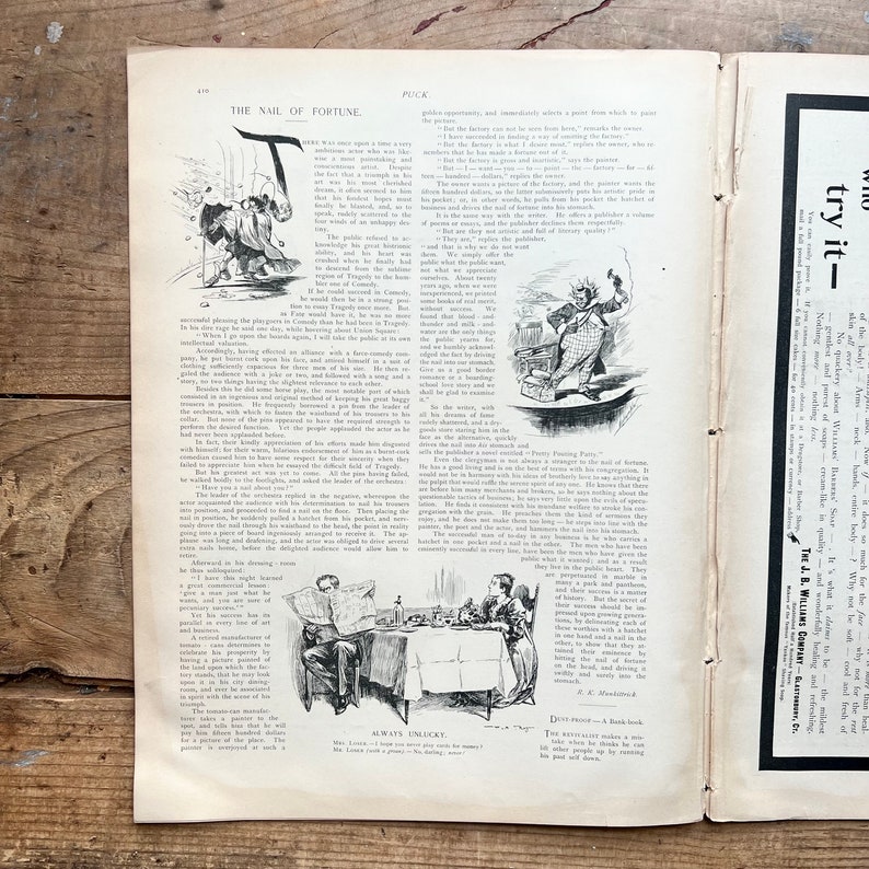 Puck Magazine february 1893 Antique Ephemera American History, Politics ...