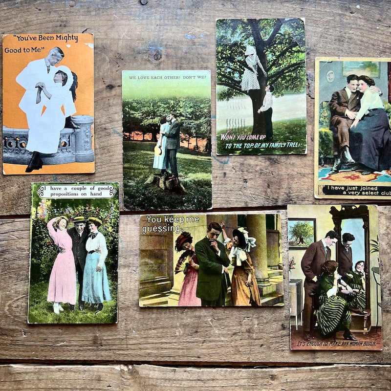 Victorian Postcards - Etsy