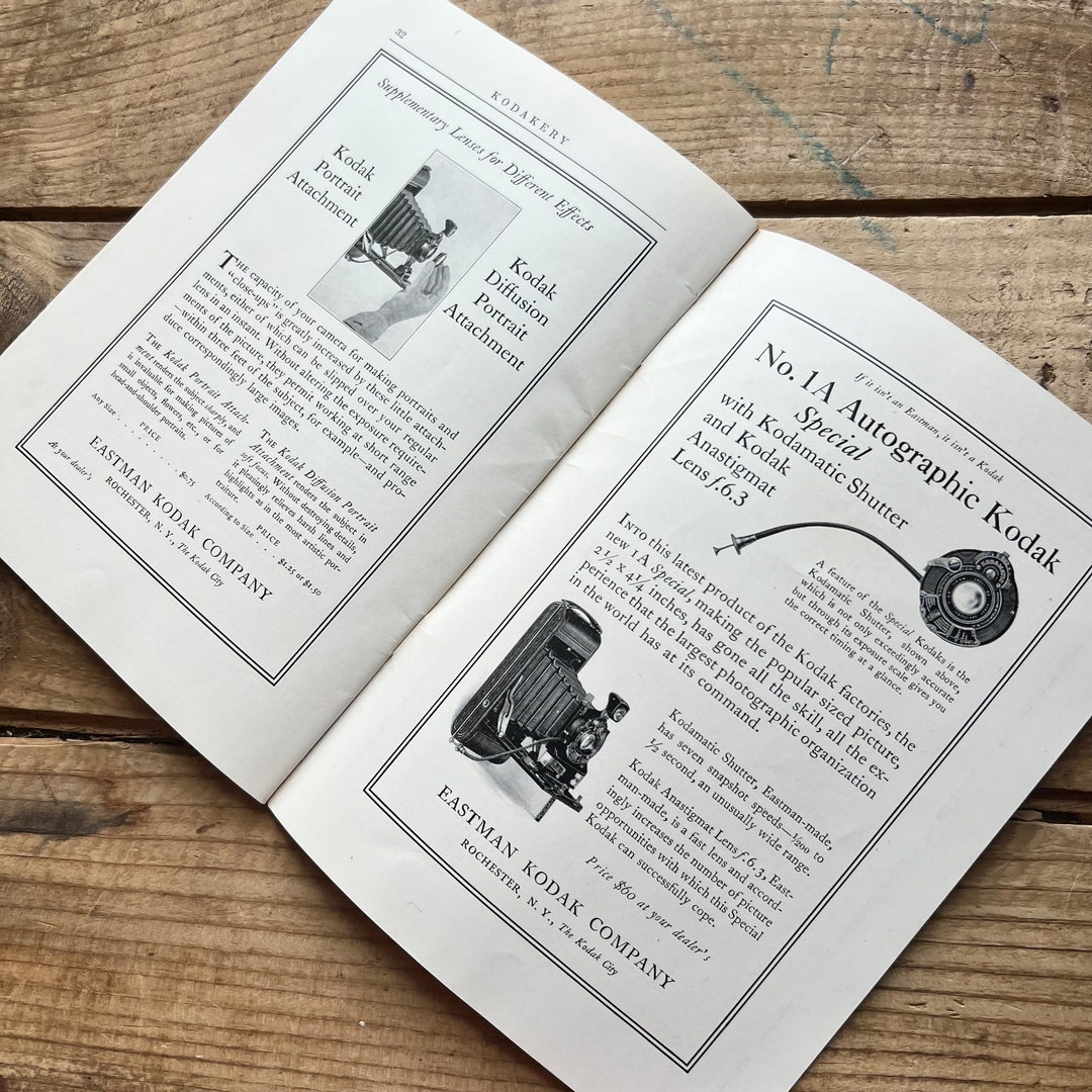 Kodakery: A Magazine for Amatear Photographers oct 1923 Vintage ...