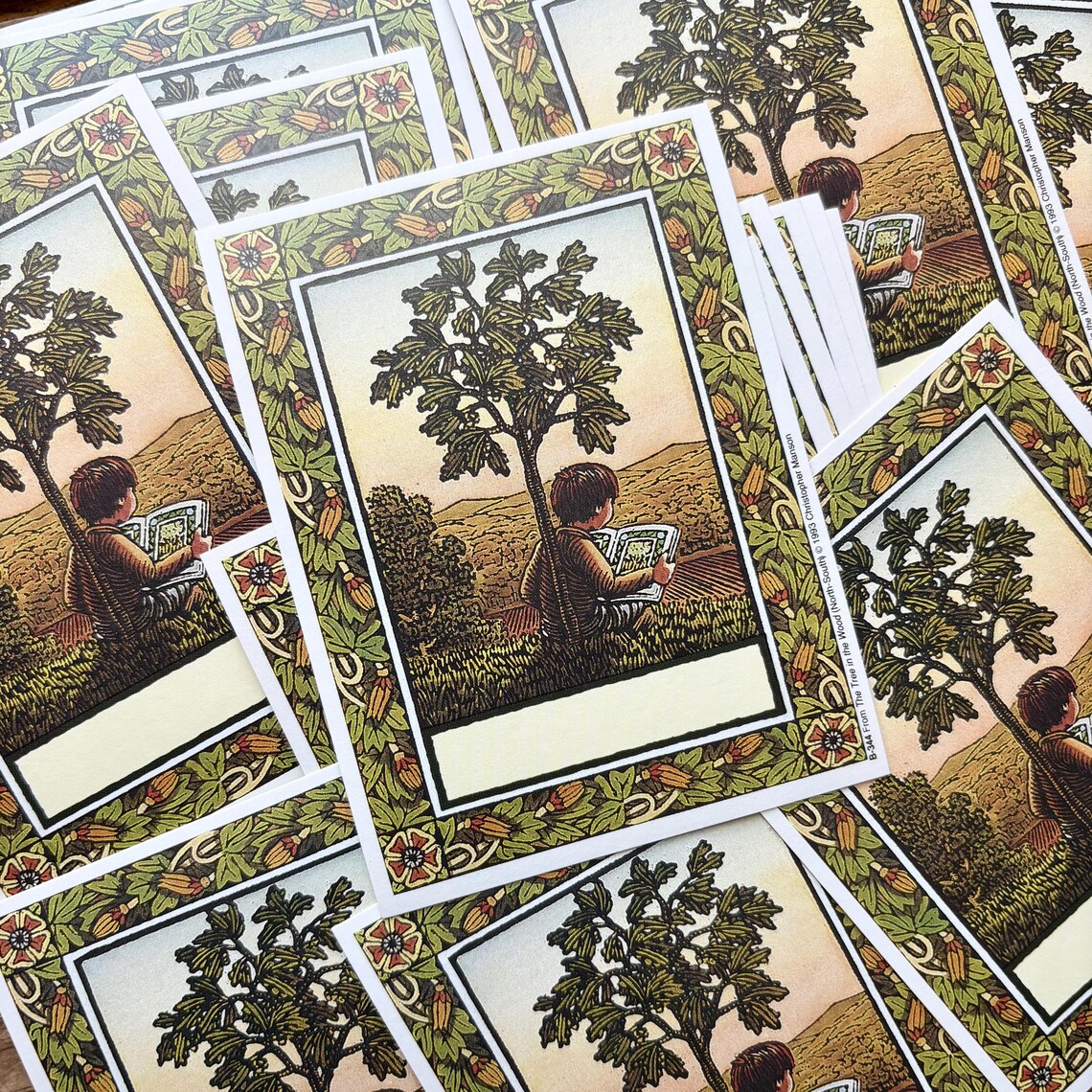Tree in the Wood Bookplates (1993) | 30 Plates & Box | Christopher ...