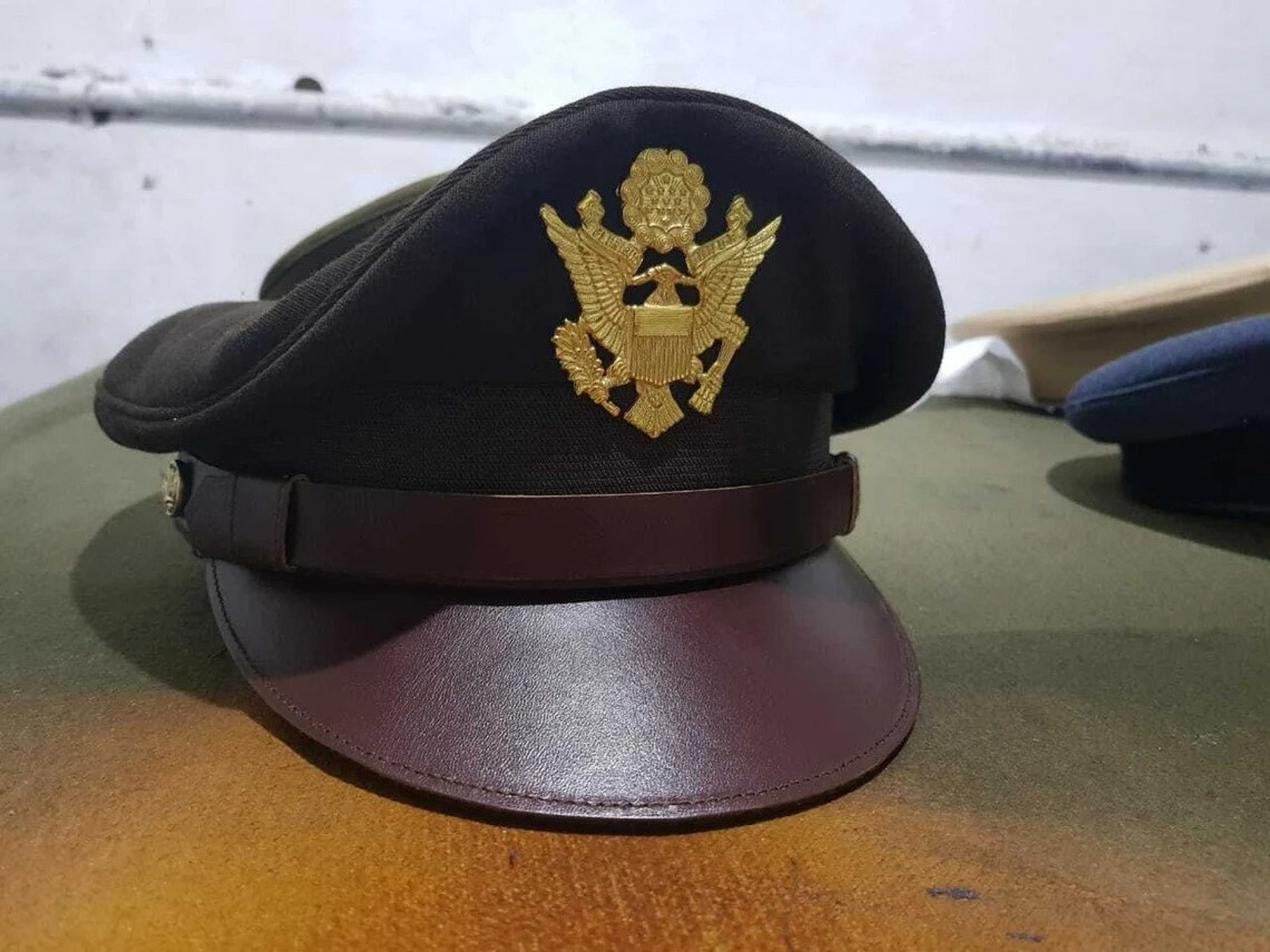United States US Army Crusher HAT Military Authentic Officer Uniform ...