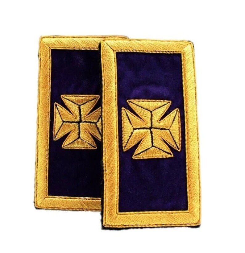 Masonic Freemason Knights Templar Past Grand Commander Accessory Set ...