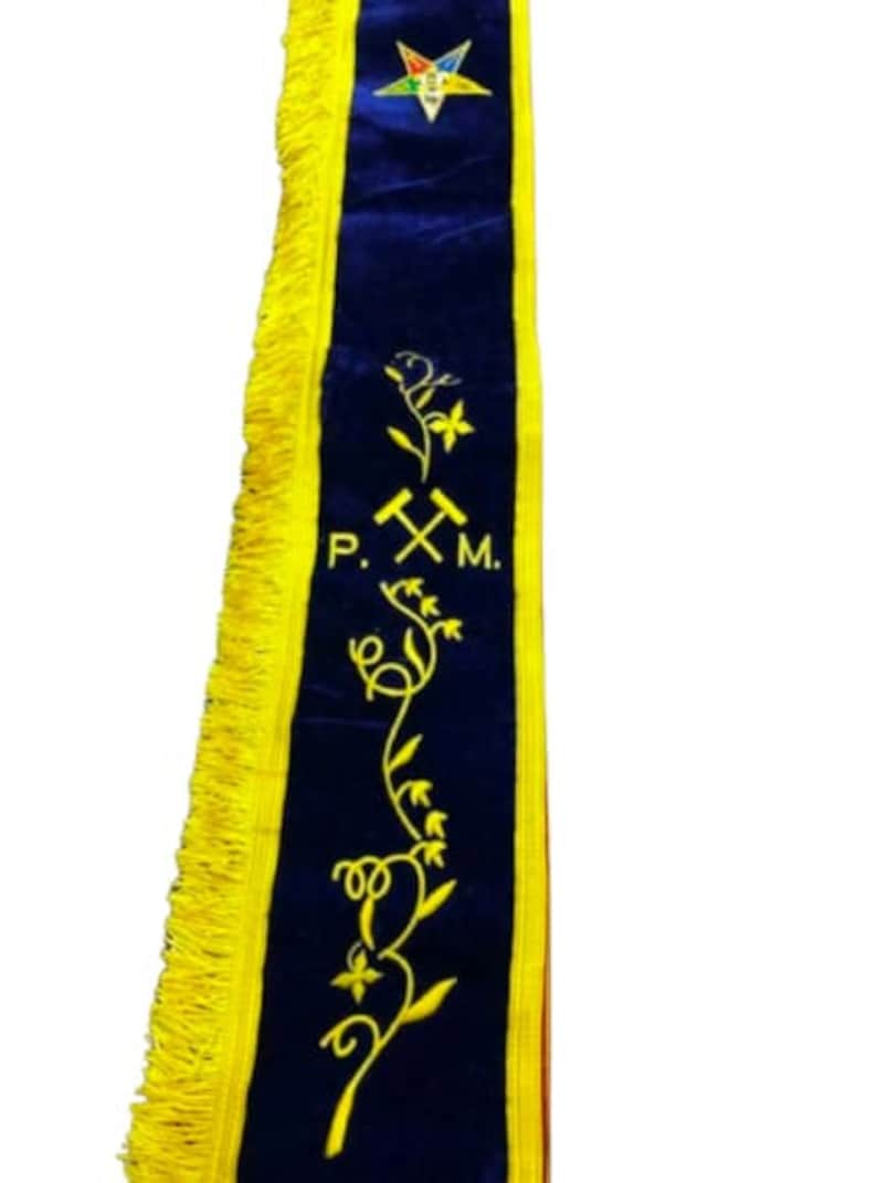 OES PAST MATRON Sash With Gavels, Oes Sashes Gift for Her - Etsy