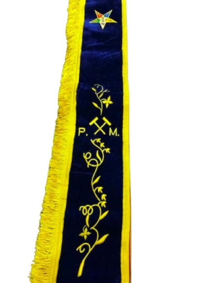 OES PAST MATRON Sash With Gavels, Oes Sashes Gift for Her - Etsy