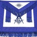 MASONIC REGALIA MASTER Mason Blue Lodge Apron, Collar Chain, Case Set ...