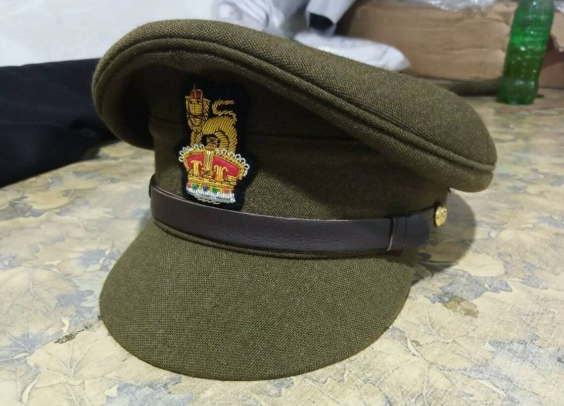 British Army General Staff Officers Visor Cap Military Peak Hat - Etsy