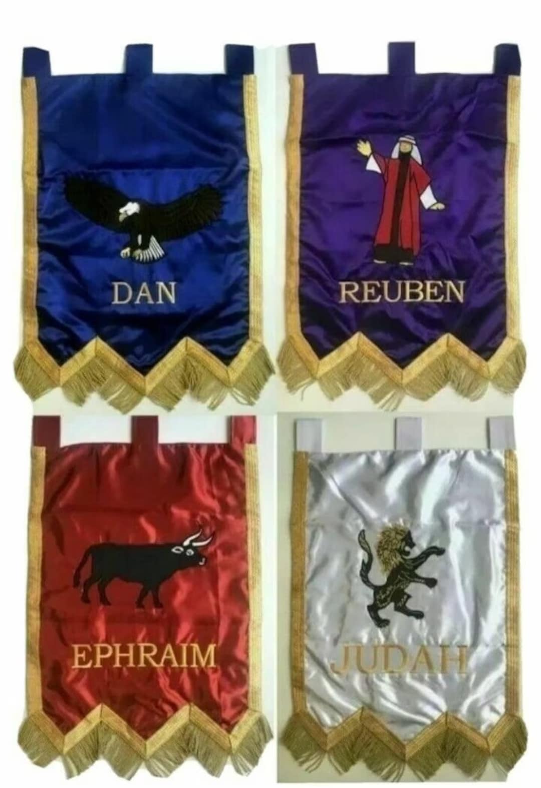 Masonic Regalia Royal Arch Veil Banners - Complete Set - Etsy