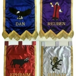 Masonic Regalia Royal Arch Veil Banners - Complete Set - Etsy