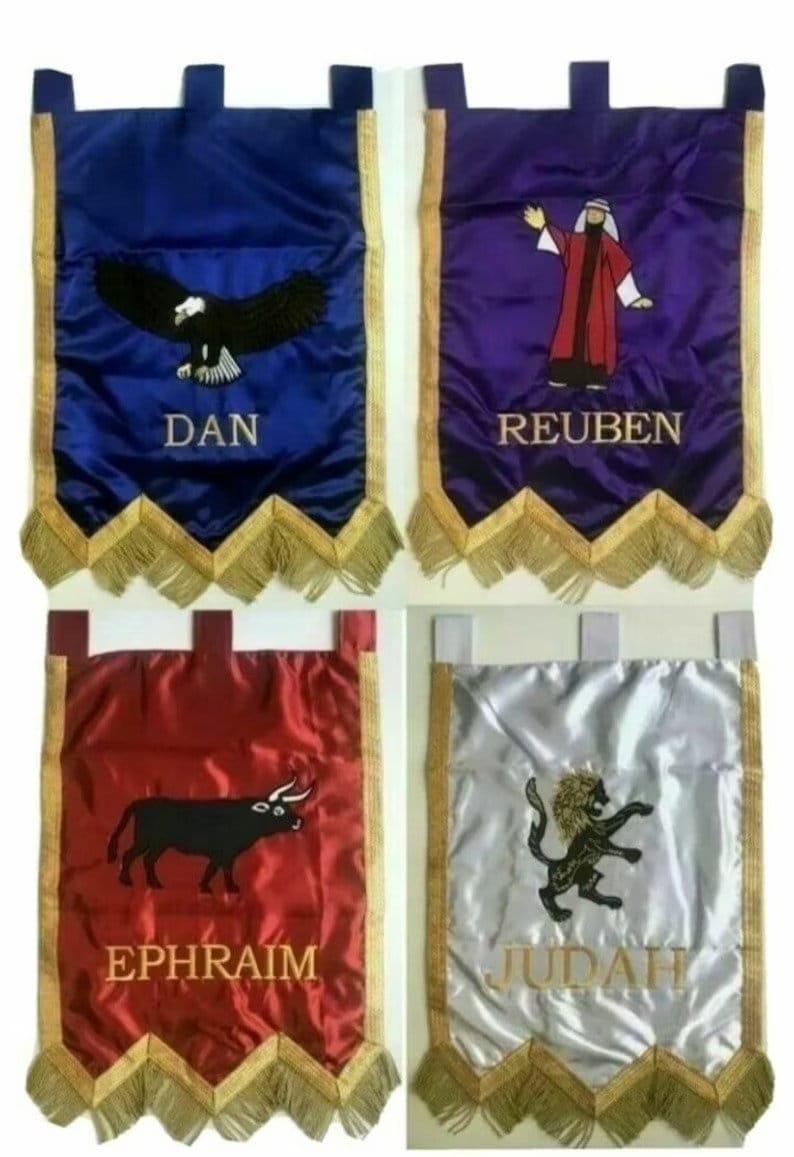Masonic Regalia Royal Arch Veil Banners Complete Set - Etsy