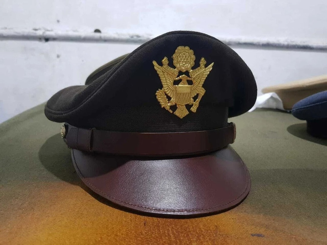 United States US Army Crusher HAT Military Authentic Officer Uniform ...