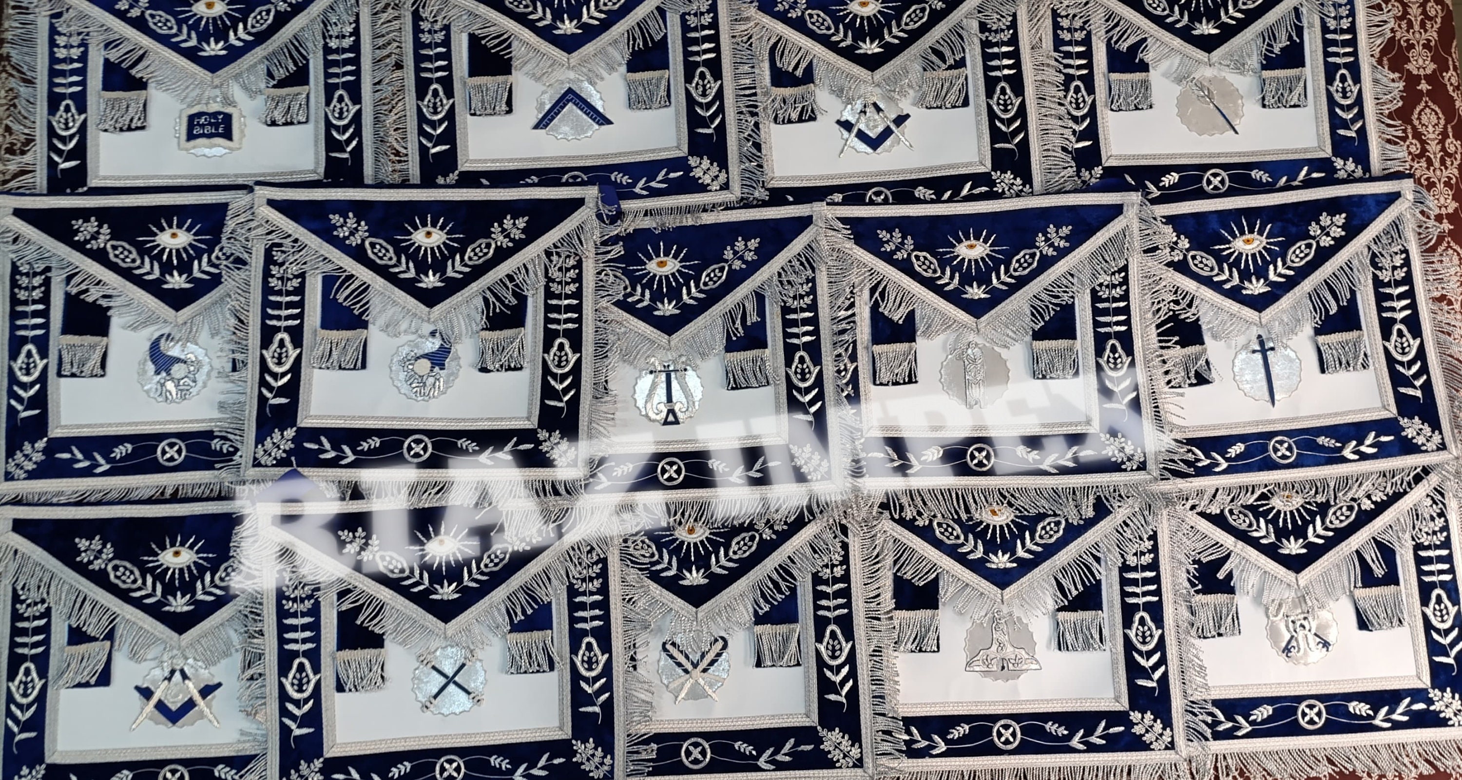 Masonic Regalia Blue Lodge Officer Master Mason Freemason Handmade ...