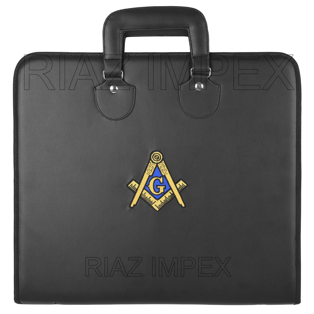 Masonic Regalia Apron Case: Master Mason Embroidered Gift - Etsy