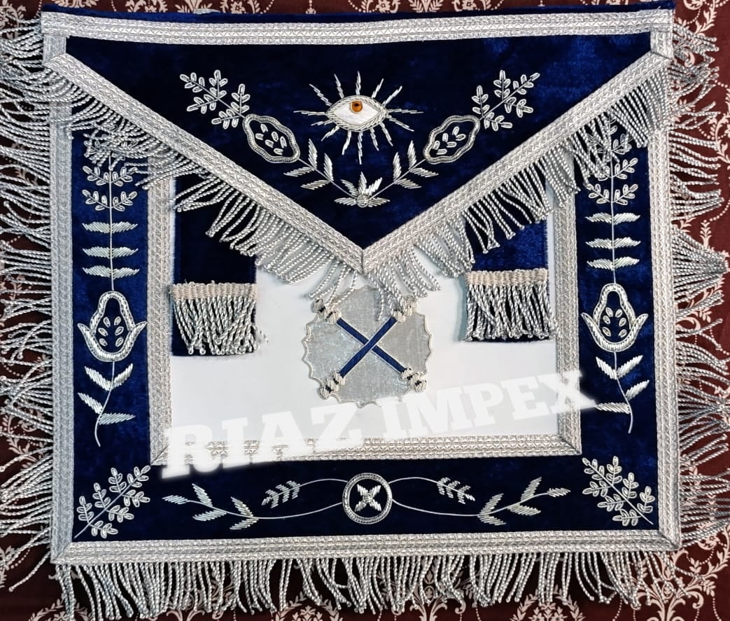 Masonic Regalia Blue Lodge Officer Master Mason Freemason Handmade ...
