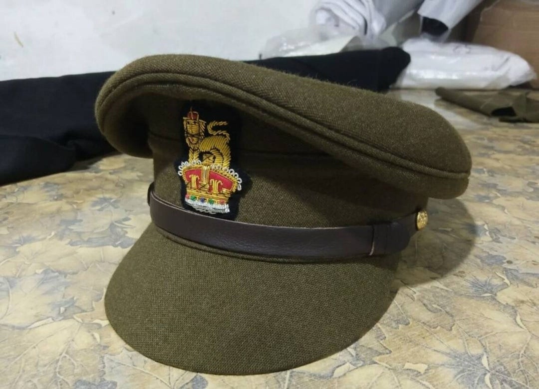 British Army General Staff Officers Visor Cap Military Peak Hat - Etsy