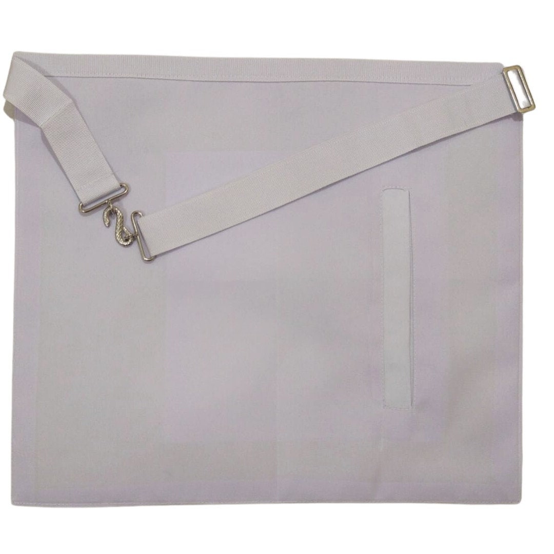 Masonic Regalia Apprentice Member White Apron Best Gift for Freemason ...