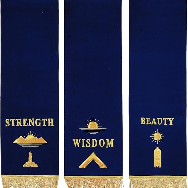 Masonic OES Order of Eastern Star AM Associate Matron Sash, OES Sashes ...