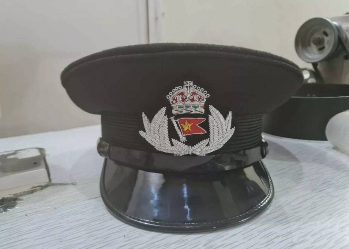 Captain Smith Royal Marine Ship White Star Line Titanic King Crown Hat ...