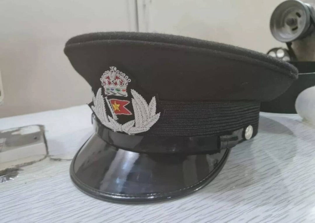 Captain Smith Royal Marine Ship White Star Line Titanic King Crown Hat ...