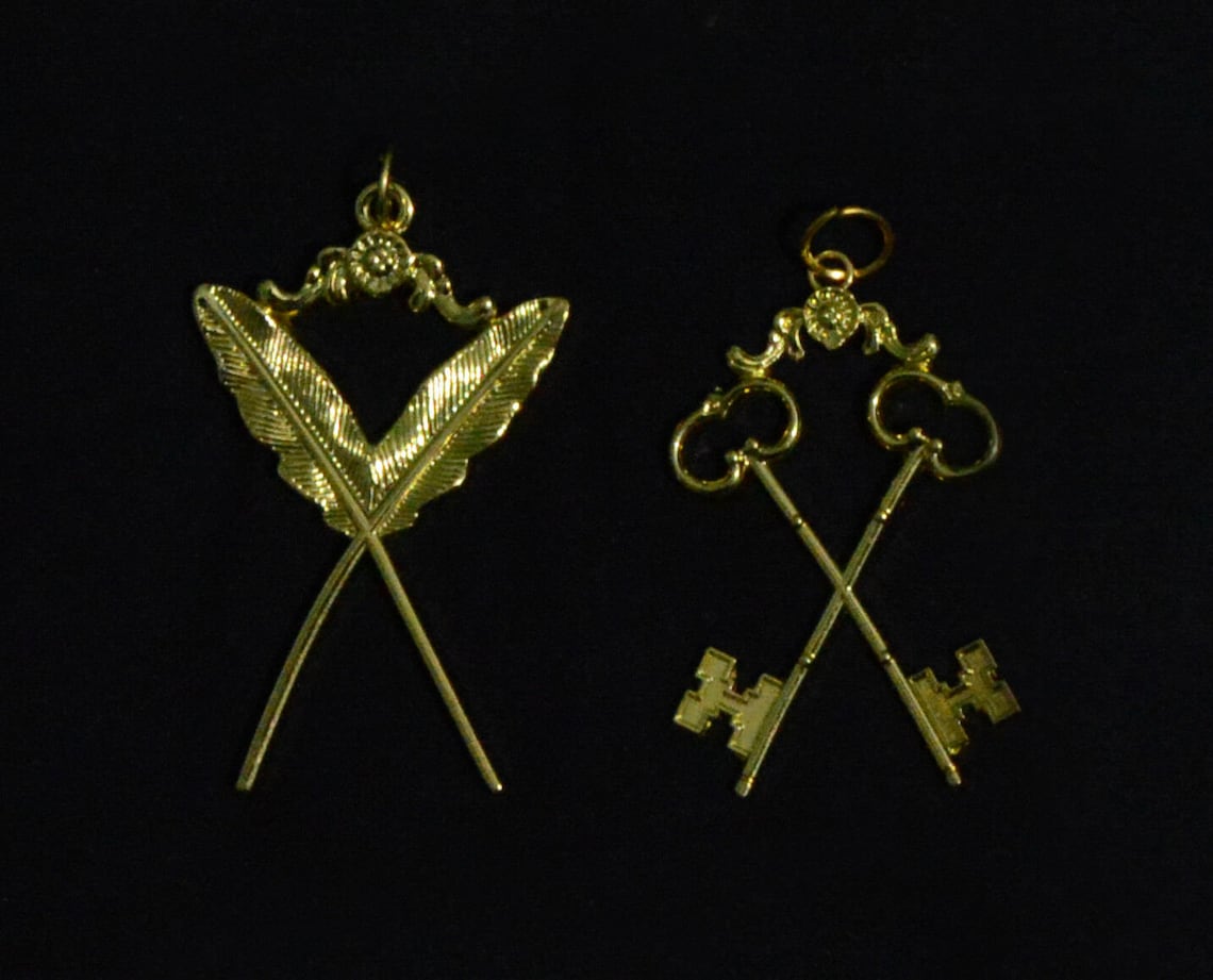 Masonic Blue Lodge Officer Jewels Set Blue Lodge Jewels Set - Etsy