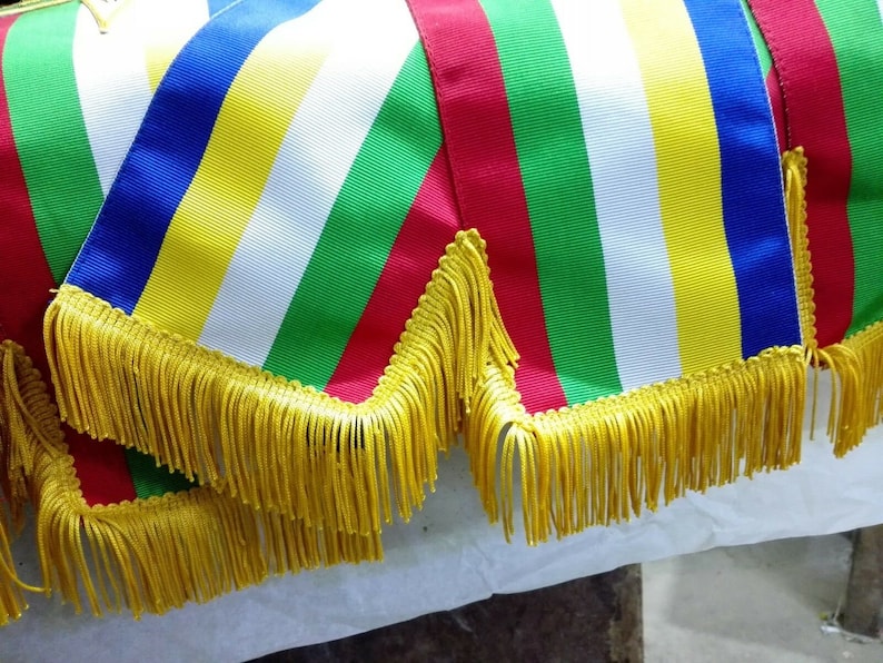 Masonic Order Eastern Star Sash, OES SASHES, MASONIC Sashes, 5 Pieces ...