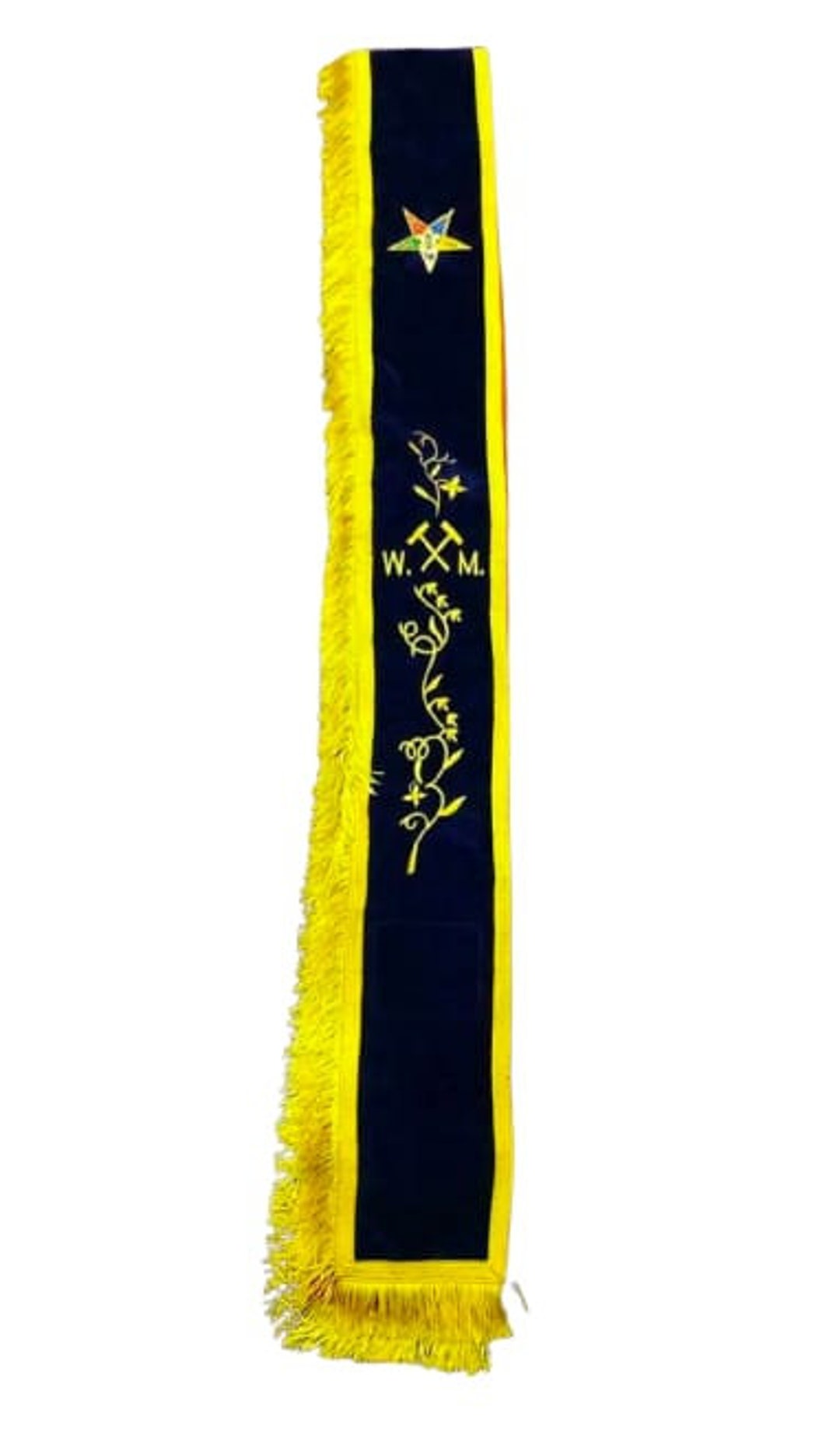 WM WORTHY MATRON Sashes, Oes Sashes, Order of Eastern Star Gift for Her ...