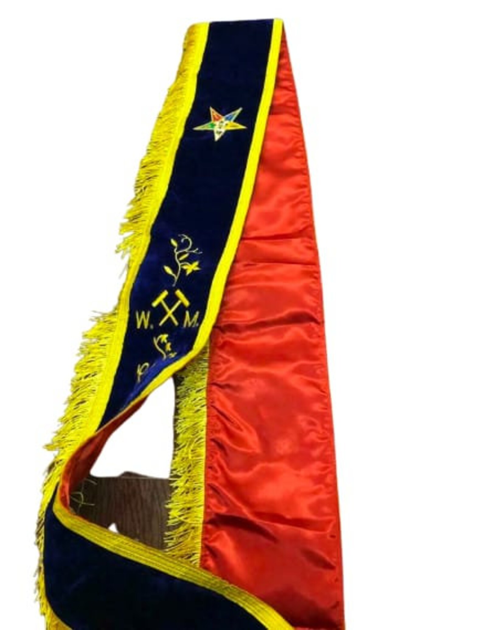 WM WORTHY MATRON Sashes, Oes Sashes, Order of Eastern Star Gift for Her ...