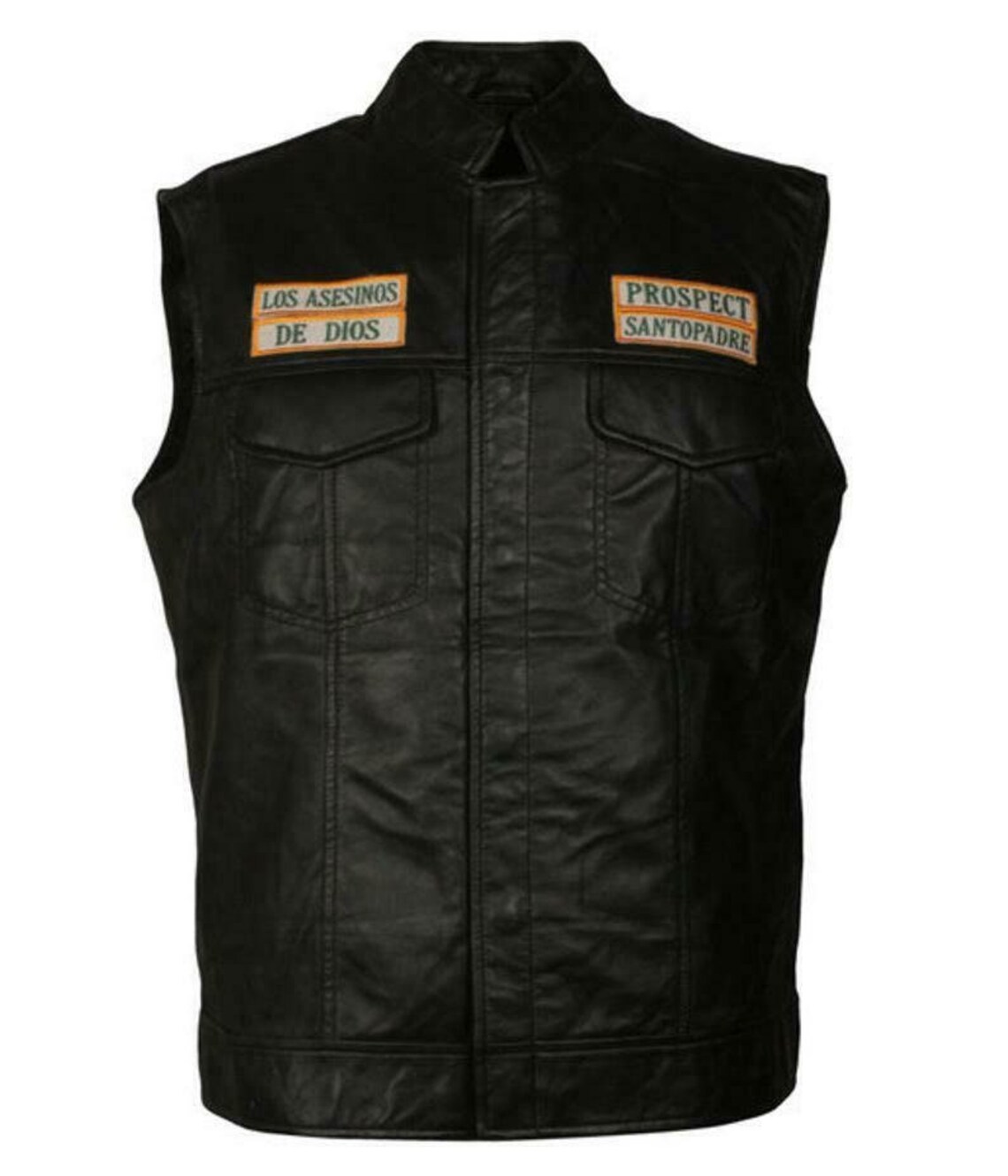 Mayans Southern Cali MC Leather Embroidered Biker Vest Gift for Him - Etsy